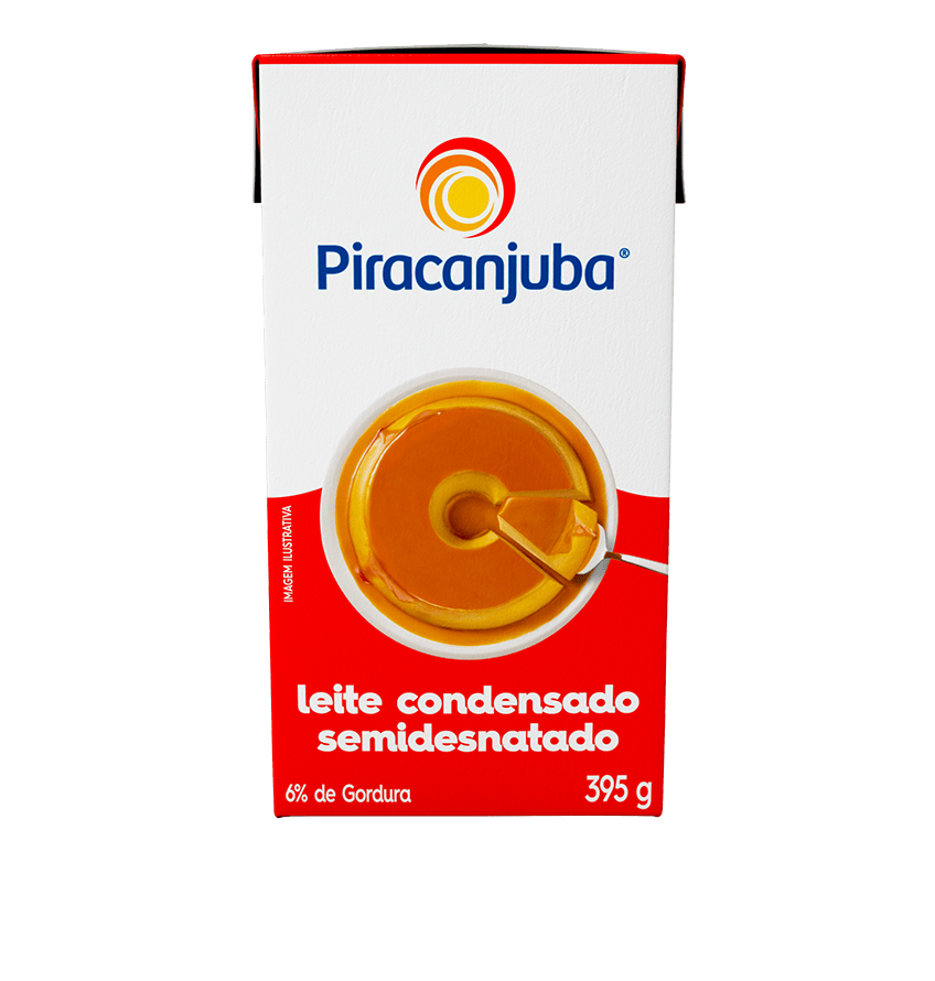 Leite Condensado Semidesnatado 395 g | Piracanjuba