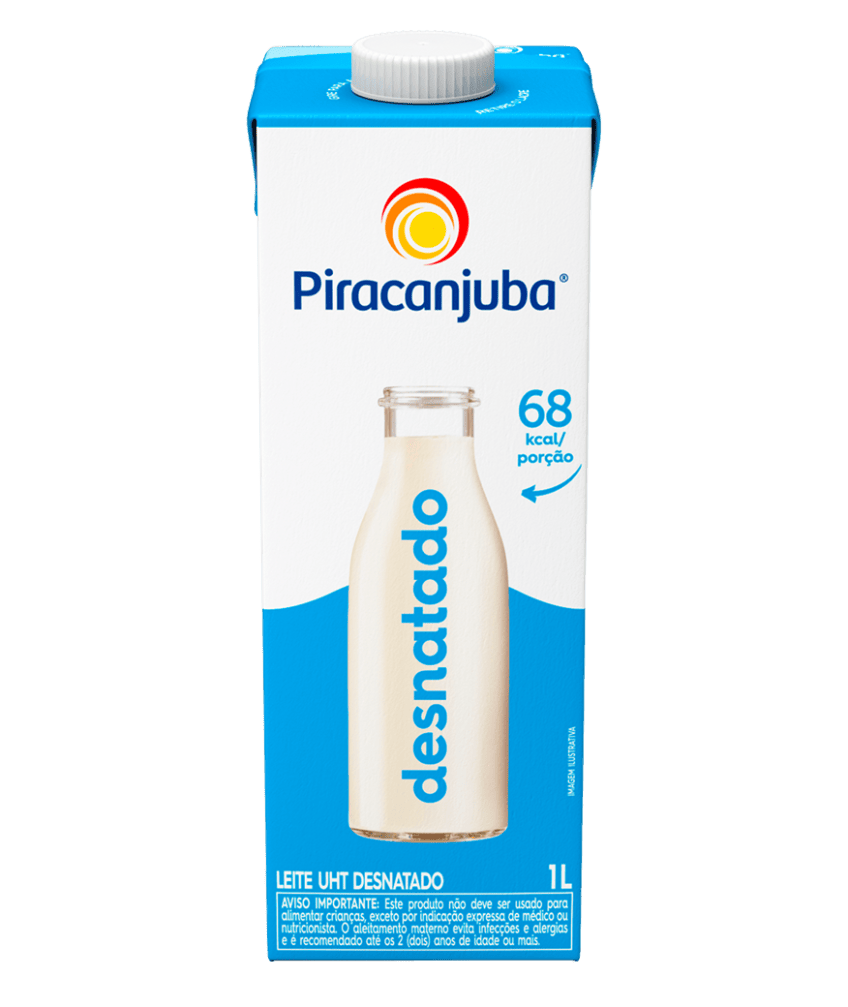 Leite Desnatado 1 L | Piracanjuba